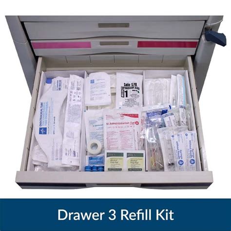 Patient Ready Premium Loaded 9 Drawer Pediatric Crash Cart™ Diamedical Usa