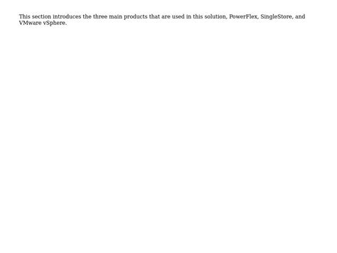 product overview deploying singlestore database on dell powerflex 3 6