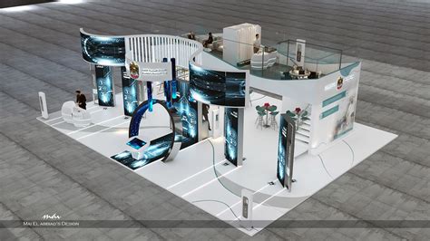 Moe Abu Dhabi Book Fair Gess Exhibition Behance