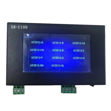 XB C Code Editor For RGB RGBW DMX Drivers DMX Address Writer UCS TM Address Writer