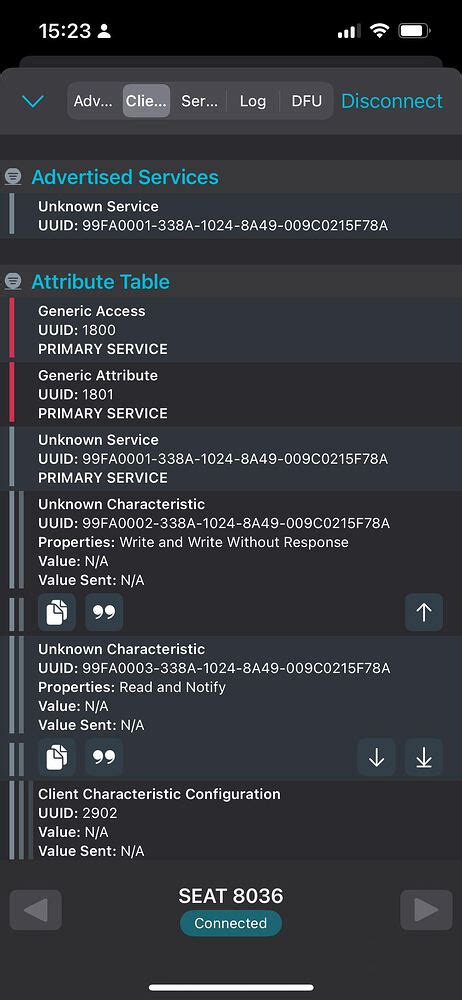Trouble With Sending Byte Array Trough Ble From Arduino Nano 33 Ble To Extern Ble Device Nano