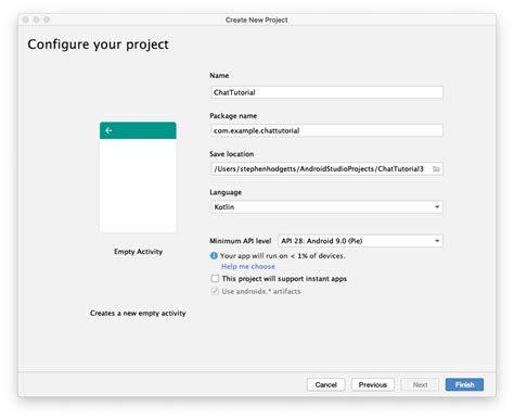 android chat app tutorial build in app messaging with java or kotlin