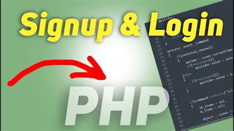 User Registration Form With Php And Mysql Youtube Tutorial