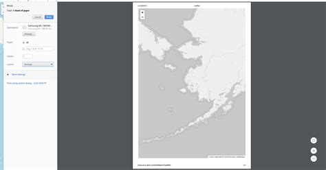 Printing Leaflet From Chrome Unexplained Patch Of Map Shows On Secondpage · Issue 5904