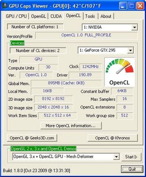 支持opencl！gpu Caps Viewer18下载硬件科技时代新浪网