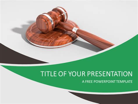 Free Law Plus Justice Concept Powerpoint Template Designhooks