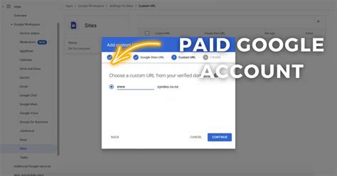 How To Connect A Custom Domain To Google Sites