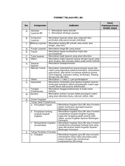 Format Telaah Rpl Bk Pdf