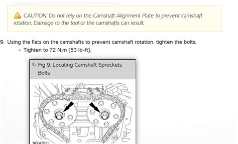 Camshaft Timing Marks Cannot Find Any References To Timing Marks
