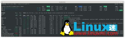 使用 glances 一目了然监控远程 linux 系统 linux迷
