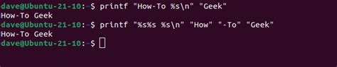 How To Use The Bash Printf Command On Linux