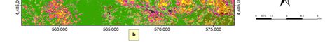 mlc classifications with a landsat 8 oli and with b sentinel 2