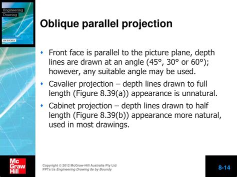 Ppt Chapter Eight Pictorial Drawing Isometric 3d Solids Modelling And Oblique Parallel