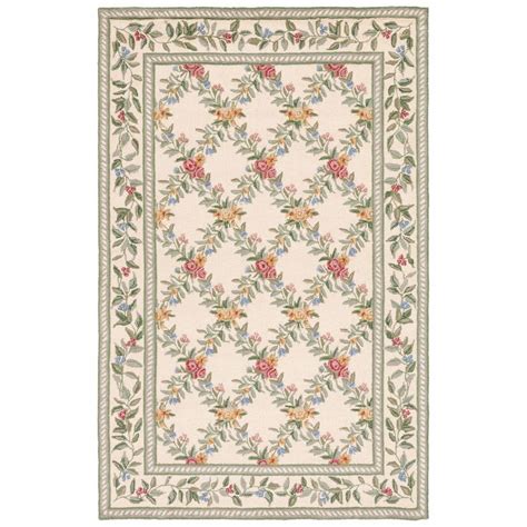 Safavieh Chelsea 5 Ft X 8 Ft Ivory Floral Area Rug Hk60a 5 The Home