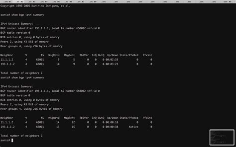 BGP Confederation Confed ID Is Not Being Advertised Issue 7206 Sonic Net Sonic Buildimage