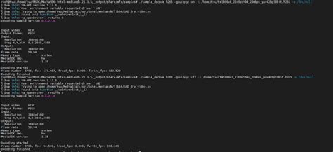 Alder Lake Hang When Running Sample Encode And Sample Decode At Same Time Intel Community
