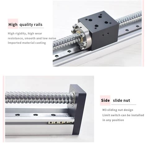 3d 프린터 액세서리 용 전동식 리니어 스테이지 액츄에이터 슬라이드 가이드 레일 모듈 Buy Oem 선형 가이드 Xyz 스테이지 모션 액추에이터 Xy 테이블 Z 축 소형