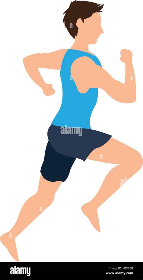 Man Running Icon Stock Vector Image Art Alamy