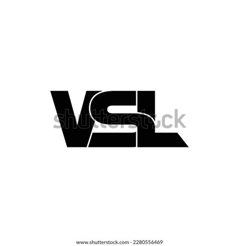 Vsl Letter Monogram Logo Design Vector Stock Vector Royalty Free 2280556469 Shutterstock