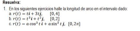 Solved Find The Arc Length In The Given Chegg