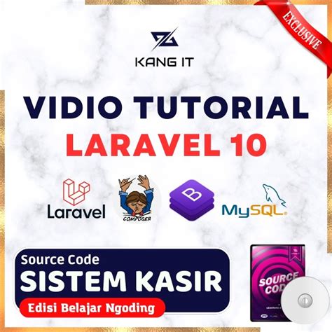 Jual Source Code Sistem Informasi Kasir Dan Vidio Tutorial Lengkap Laravel 10 Program Berbasis