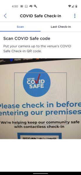 Using The Service NSW App For QR Code Venue Checkin