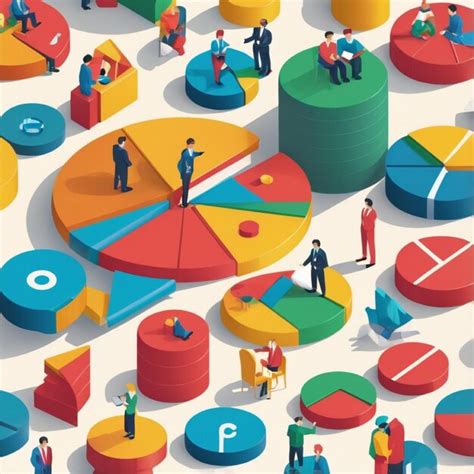 Isometric Analytics Illustration Premium Ai Generated Image