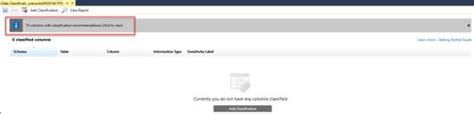 Sql Data Discovery And Classification In Ssms