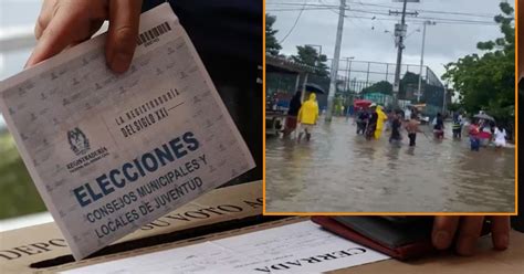 Fuertes Lluvias E Inundaciones Complican El Panorama Electoral En