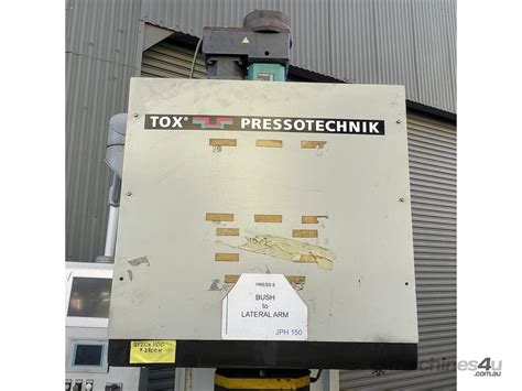 Used Tox Pressotechnik Tox 100kn 10t Pressotechnik Servo Drive Electric