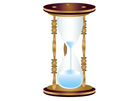 アンティークな砂時計のイラスト 無料イラストのIMT 商用OK加工OK