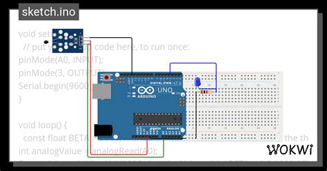 SicaklikÖlÇme Wokwi Esp32 Stm32 Arduino Simulator