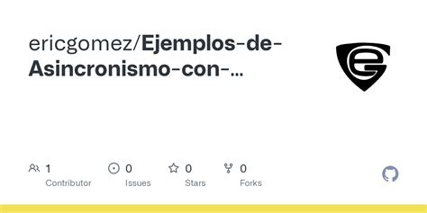 Github Ericgomezejemplos De Asincronismo Con Javascript