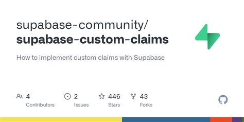 Github Supabase Communitysupabase Custom Claims How To Implement
