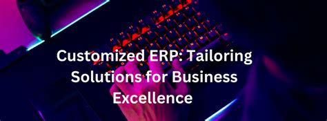 Customized Erp Devlopment