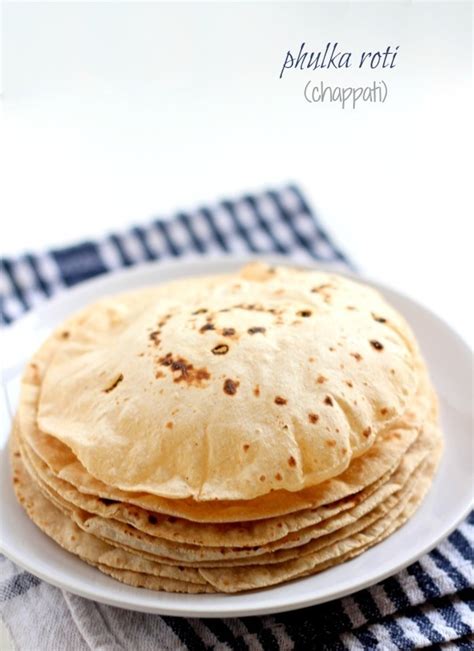 Phulka Roti Recipe How To Make Phulka Chappati At Home