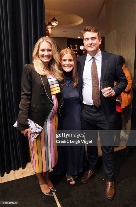Kylie Atwood Ali Spiesman And Steve Harrington Attend Caa Kickoff