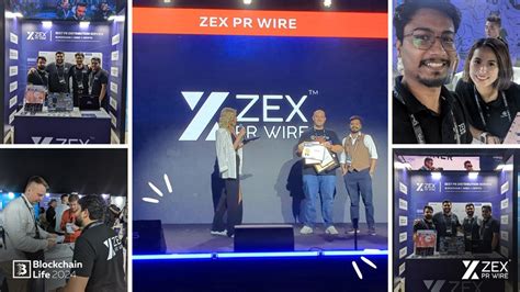 Zex Pr Wire Joins Forces With Blockchain Life 2024 Dubai Edition As Official Digital Pr