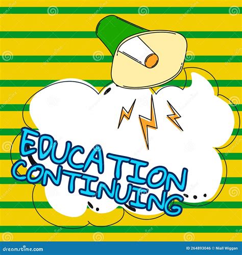 Sign Displaying Education Continuing Business Showcase Acquisition Of