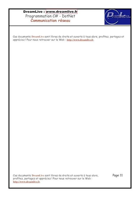 Pdf C Sharp C Dotnet Communication Réseau Tcpclient Dokumentips