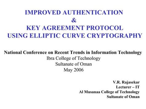 Eliptic Curve Cryptography Based On Image Pptx