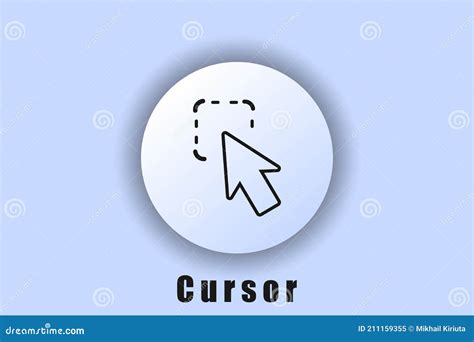 Cursor Pointer Selection Logo Cursor Icon With Object Selection