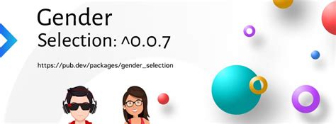An Aweome Gender Selection Widget With Cool Gradients And Animation