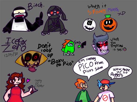 When The Friday Night Is Funkin By Icefoxzer0 On Newgrounds