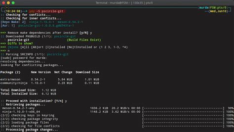 Visualize Linux Or Macos Processes And Package Dependencies And Save The Output As Custom