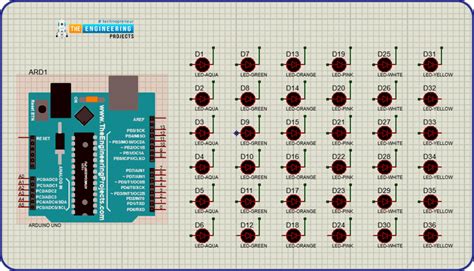 Christmas Tree Using Arduino The Engineering Projects