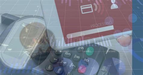 Image Of Data Processing Over Hand Paying With Smartphone Stock Image Image Of Currency