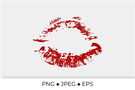Red Lips Kiss Png