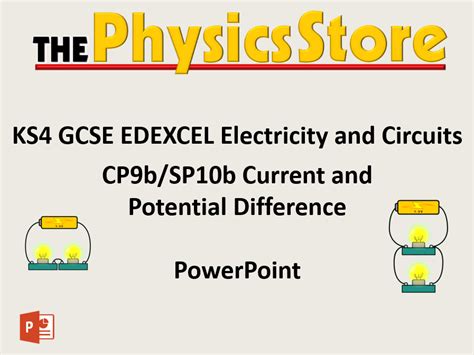 Ks4 Gcse Physics Edexcel Cp9bsp10b Current And Potential Difference