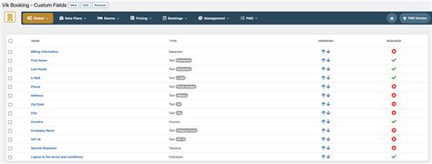 vik booking custom fields knowledge base